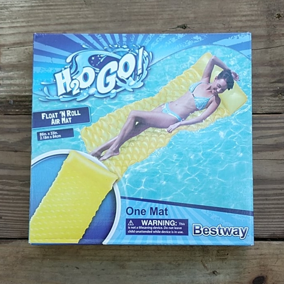 H2O GO | Swim | H2o Go Float N Roll Air Mat | Poshmark